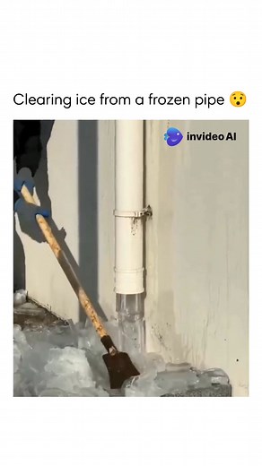 Scifactism on Instagram: "Clearing ice from frozen pipes is a winter nightmare no one wants to deal with, but it's a must-know skill to prevent costly damage! When temperatures drop, water inside pipes can freeze, causing blockages and even bursts. Stay prepared this winter and save yourself the hassle of a plumbing disaster!"