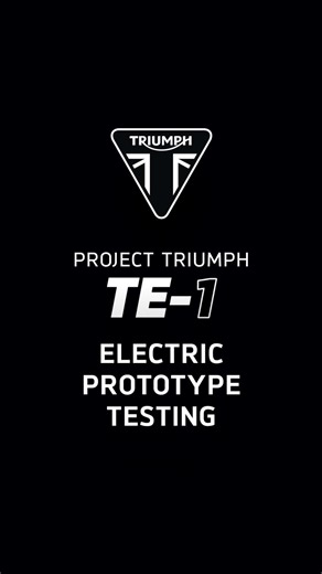 #ProjectTriumphTE1 ⚡ Prototype Electric prototype completes final testing. Full story coming soon. Click to see the story so far: bit.ly/3t90BUC Partners: @williamsadvancedengineering @integralpowertrain - E-Drive Division Warwick Manufacturing Group (WMG), at the @universityofwarwick #ForTheRide #OfficialTriumph #ProjectTriumphTE1 #Electrification #ElectricMotorcycle #AdvantageEngineered | Triumph Motorcycles