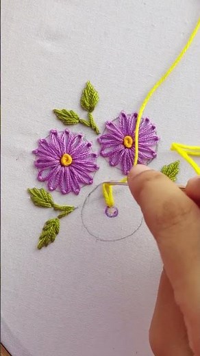 All over embroidery for dresses and flawless design #youtube #design #flowers #shorts