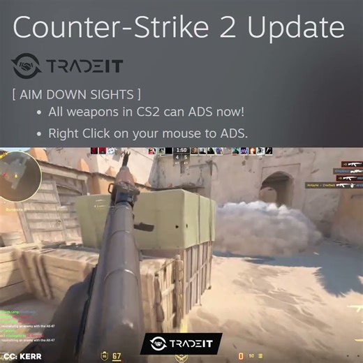 Aim Down Sights in CS2