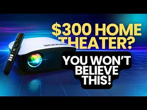 GooDee YG600-Movin Smart Projector Review 2025 – Is It Worth It? (Netflix, Prime Video, 4K & More!)
