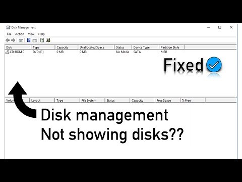 Disk management/partition is not showing any drive (white screen) in windows 7 8 10