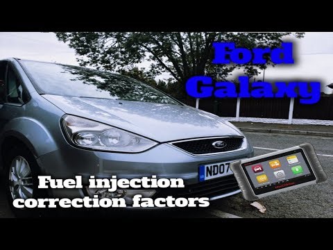 Ford Galaxy 2.0d fuel injector correction factors Autel Maxicom MK808