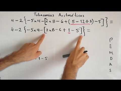 Grouping Signs | Combined Operations | Arithmetic Polynomials