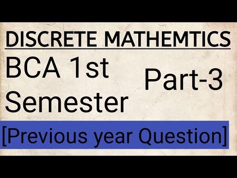 BCA Semester-1 Discrete Mathematics PYQ digitdost by Ashutosh sir