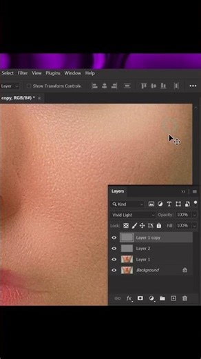 Face retouching in Photoshop || Photoshop tutorial 2025. #trending #tutorial #photoshop