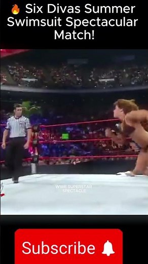 🔥 Six Divas Summer Swimsuit Spectacular Match! 🌴☀️ Who Stole the Show? 😍