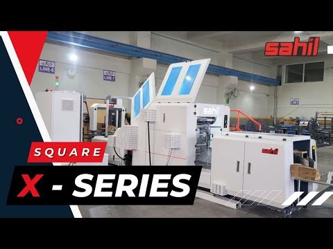 50 Minutes Bag Size Change | SQUARE X SERIES | 7 Servo Motors | Sahil Graphics