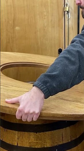 Whiskey Barrel Table Top