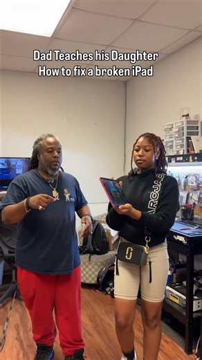 I learned how to fix a new iPad today! Don’t forget to install @auraforparents on your new Devices and stay protected online! | SP7Fam