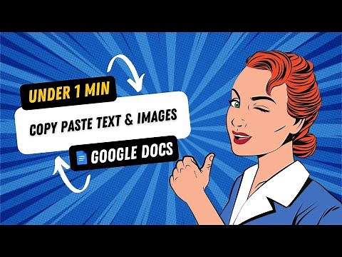 Google Docs Tutorial: How to Copy and Paste Text and Images Between Google Docs Files