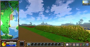 Some impressive farms created by user Sochyll. Your skill gain is determined by the quality (and variety) of food you eat, through Eco's nutrition system. This makes the players who specialize in food especially important for the world of Eco. Happy Earth day all! | Eco Game