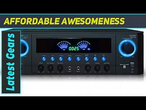 Technical Pro 1000W Receiver with Mic Inputs - Review and Demo