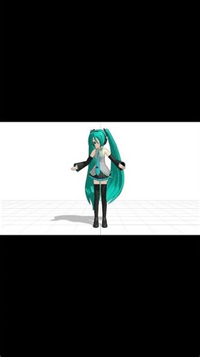 mmd animation test #mmd #mikumikudance #hatsunemiku