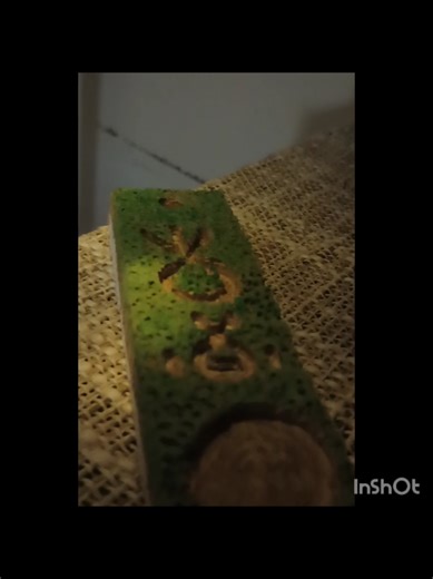 "signs" crop circle, mini wood carving. #woodcarving #movies #horror #...