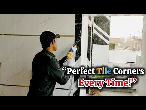 Perfect Tile Trim Corner Fitting | Easy Step-by-Step Guide for Any Home 🛠️🔥
