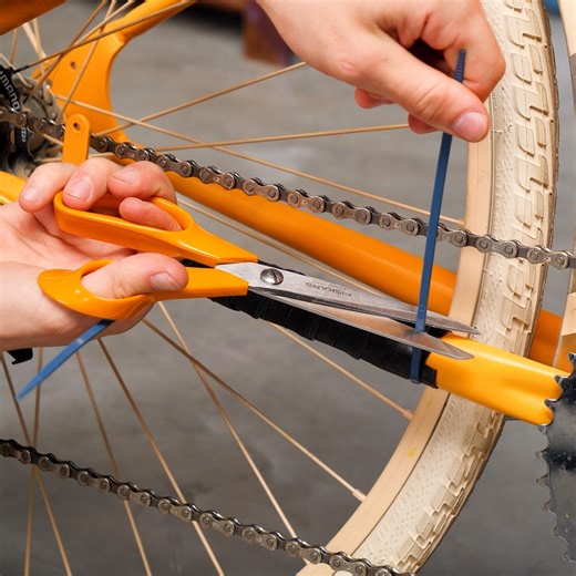 Bike Tire & Chain Hacks | Crafty Panda How