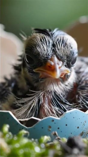 Miracle in the Nest: A Robin's First Moments #robin#hatching #adorable#heartwarming #cute #adorable
