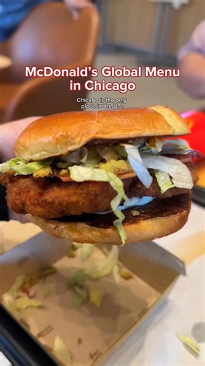 Chicago Bucket List on Instagram: "Have you checked out the Global Favorites menu at McDonald’s? 👀 Swing by the West Loop to try international menu items from around the world, rotating every 3 months! 🌍🍟 (📍McDonald’s HQ: 110 N Carpenter St) #chicago #chicagobucketlist #chicagoeats"