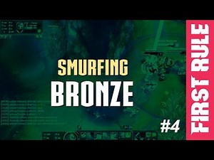 Smurfing #4 - ADC BRONZE I [JOGO COMPLETO] - League of Legends