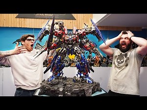 "GRIANDIOSE" Transformers Powermaster Optimus Prime by Josh Nizzi Ultimate déclasse TOUT !