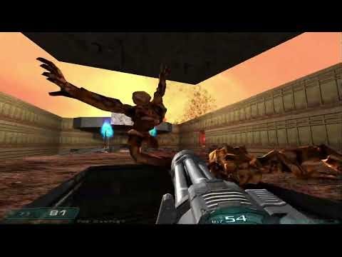 DOOM II in DOOM 3 Mod - Gameplay