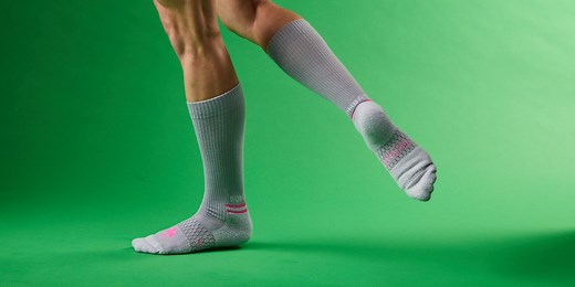 Struggling With Swollen Legs Or Sore Feet? Podiatrists Say This $20 Compression Sock Might Help