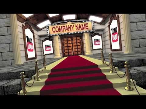 Big Screen Red Carpet Grand Opening Movie Premiere Intro Video