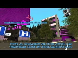 TUTO #1 TEXTURES ROSE ET NOIR GARRY'S MOD