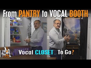 How to build voice over Vocal Booth in a closet. DIY Home recording Studio for Voice Over or podcast