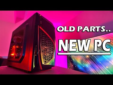 Reuse Old Computer Parts for A NEW PC Build - The Cheapest Way To Build!