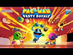 Playing pac man party royale