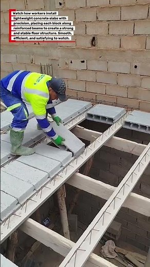 "Professional Concrete Slab Installation #construction #builder #engineering"