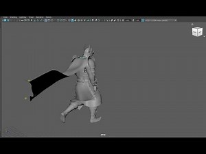 Maya nCloth Super Hero Cape EASIEST Tutorial