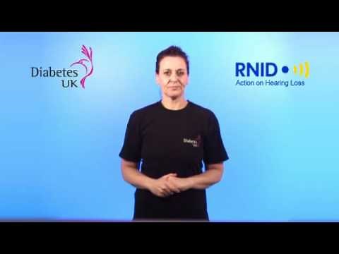 Understanding diabetes - with subtitle and British Sign Language