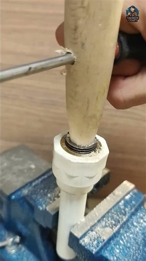 Genius Way to Remove a Broken Threaded Pipe! 🔥#DIY #PlumbingHack