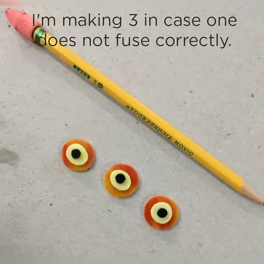 How to Make Fused Glass Eyes (Easy)