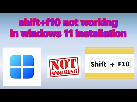 How To Fix Shift + f10 not working windows 11