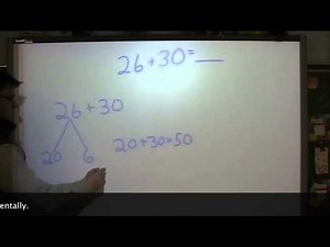 Addition Using Number Bonds and the Arrow Way
