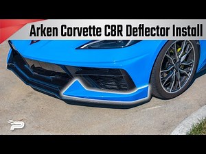 Arken Corvette C8R Deflector Install - Paragon Performance