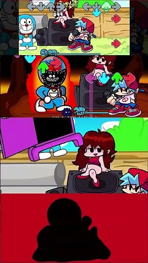 Doraemon FNF Animation: A Spooky New Twist! | FNF Mods #fnf #doremon #shortsviral