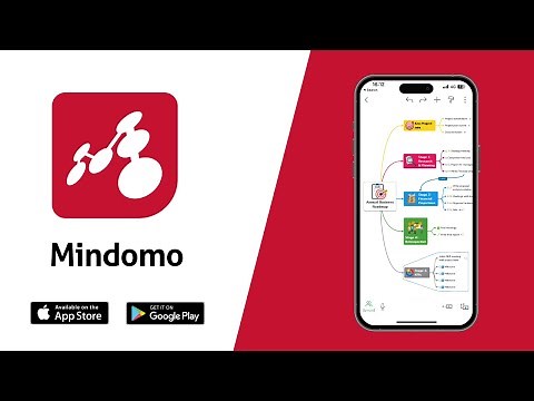Mindomo Mind Mapping App 2023 (iOS & Android)