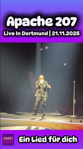 Apache 207 - A Song for You [Live In Dortmund, 21.11.2025] #Apache207 #Dortmund #westfalenhallen