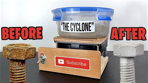 I Built “The Cyclone” Vibratory Tumbler – Make One Today!