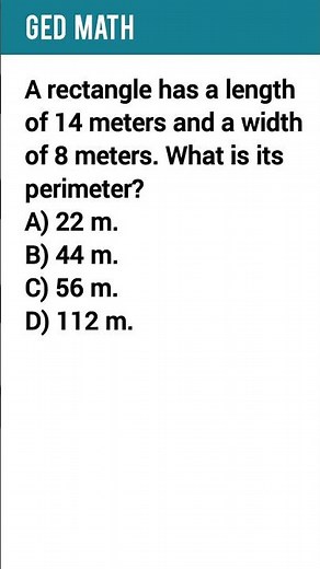 GED math practice question 2025 | GED math practice test 2025