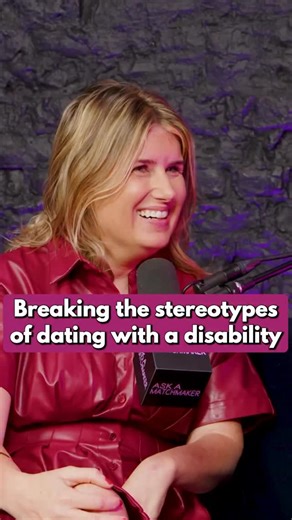 Ask A Matchmaker Podcast on Instagram: "Dating with a disability comes with unique challenges, social barriers, and stereotypes. But it can also be full of confidence, connection, and love 💛 This week, @matchmakermaria talks with @ecgoodson about her journey and new book Dating Disability: 15 Stories of Dealing with the BS and Building Confidence Grab your copy wherever books are sold and follow Emily for more stories about love, identity, and breaking dating stereotypes #love #date #advice #po