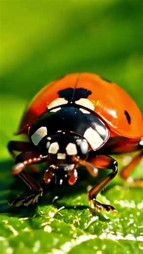 Ladybug Close-Up Zoom #shorts #zoom #asmr
