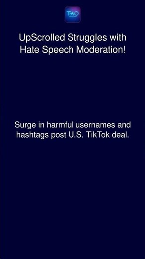 UpScrolled Struggles with Hate Speech Moderation!