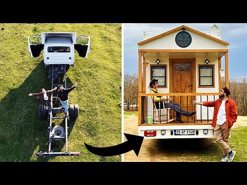 12 DAKİKADA SIFIRDAN KARAVAN YAPIMI | Campervan Start to Finis in 12 Minutes