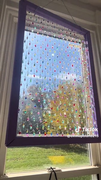 DIY Beaded Chicken Wire Suncatcher Craft Tutorial